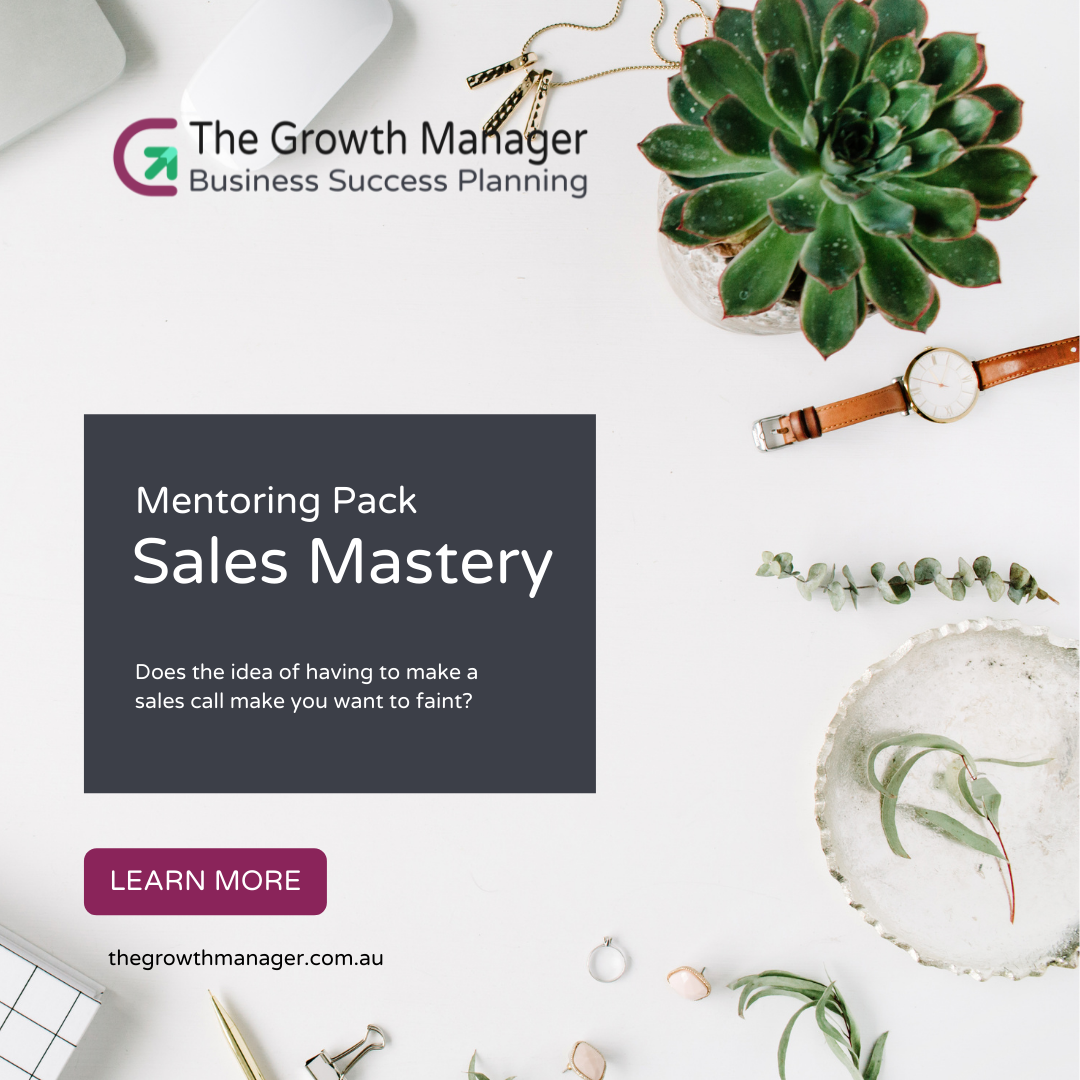 Sales Mastery Mentoring Program Pack | The Growth Manager